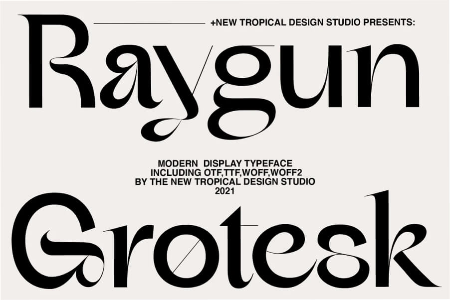 Raygun Font - Download Free Font
