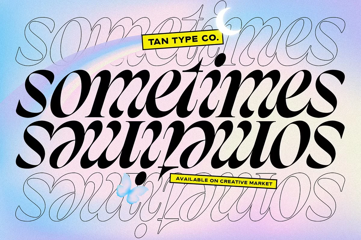 Tan Sometimes Font - Professional Typeface
