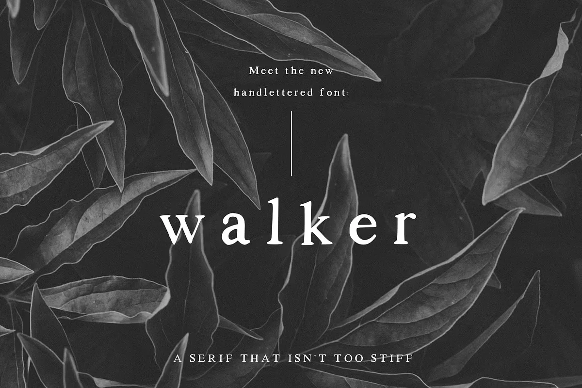 Walker Font Free Download - Preview, Typography & Usage