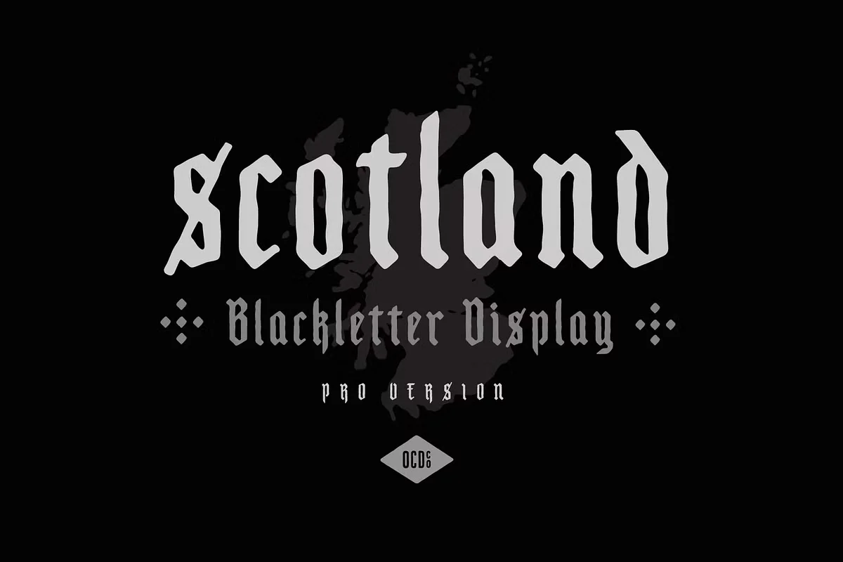 Scotland Font Free Download - Fontaza