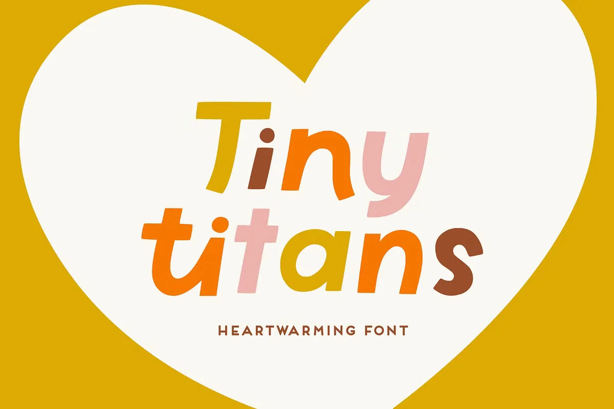 Tiny Titans Font - Professional Typeface